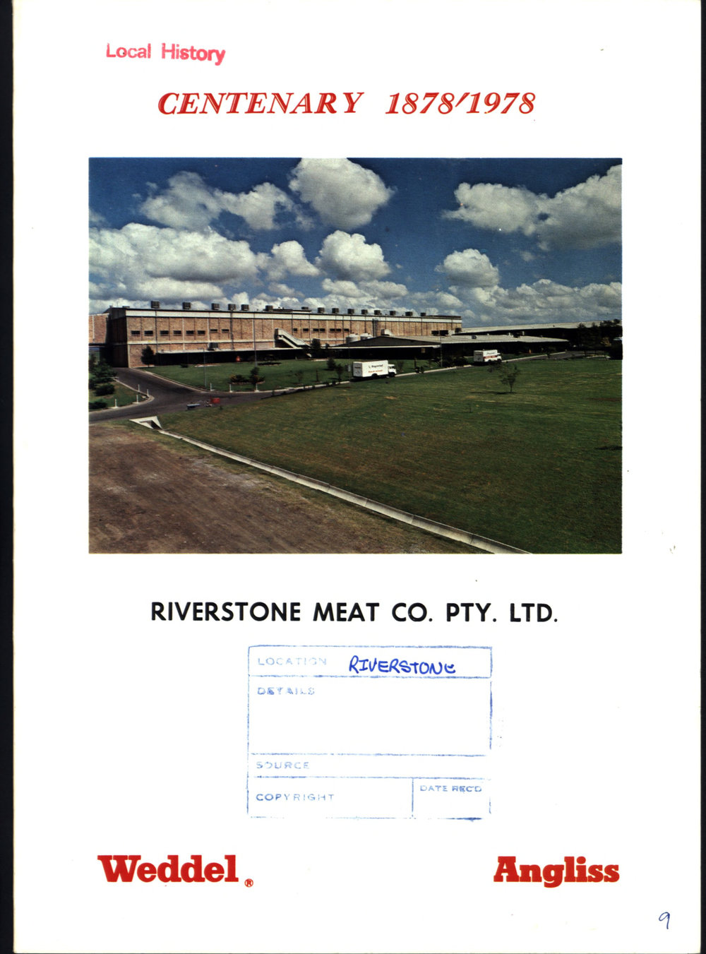 Riverstone Meatworks Centenary, 1978 | Blacktown Memories