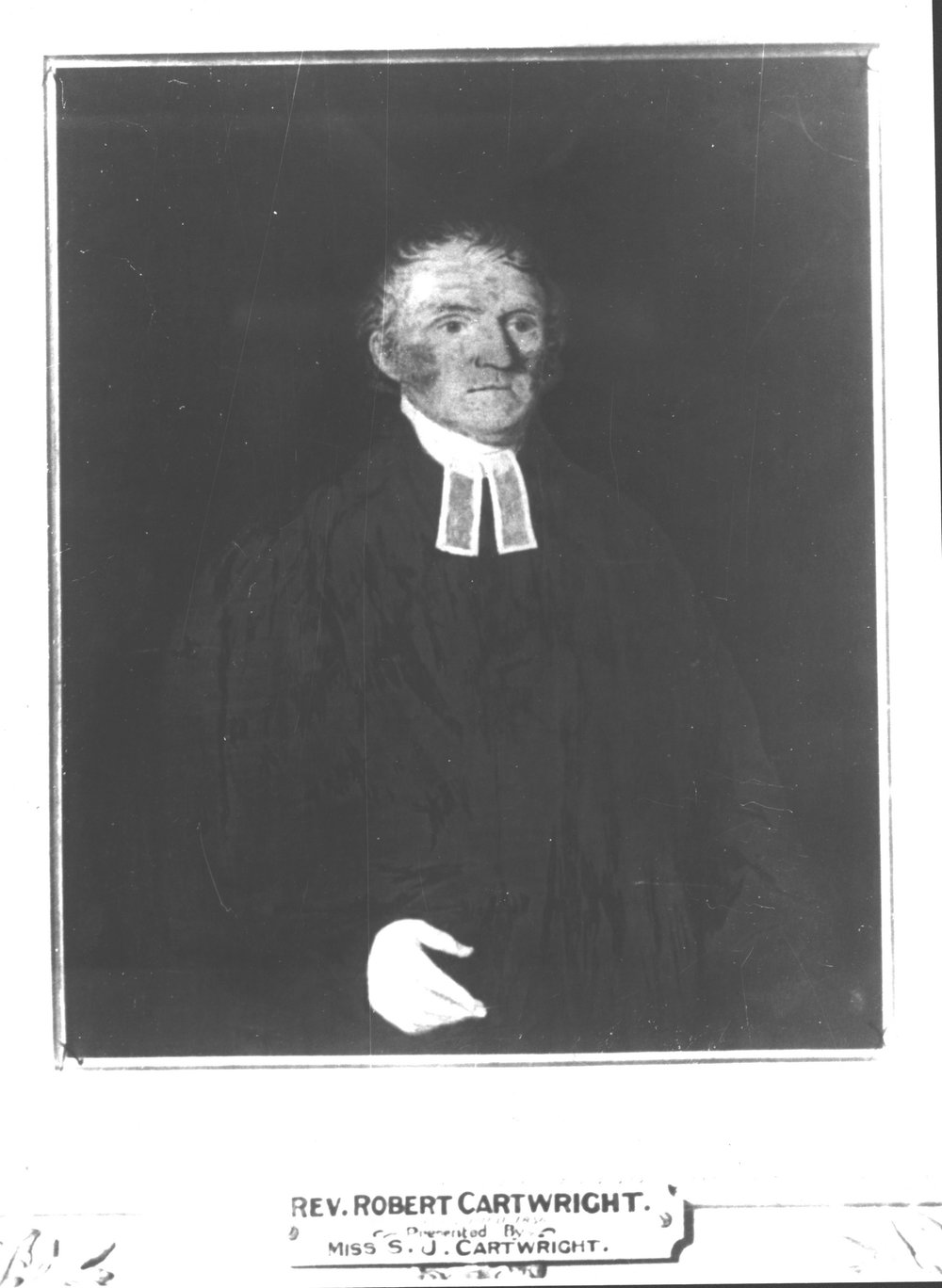 Portrait of Reverend Robert Cartwright | Blacktown Memories
