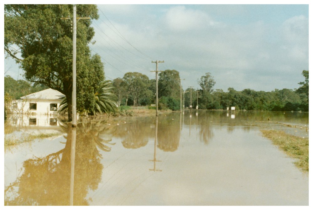 Garfield Road, Riverstone floods 1988 | Blacktown Memories