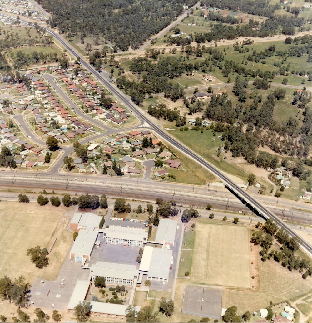 Aerial View of Rooty Hill High School | Blacktown Memories