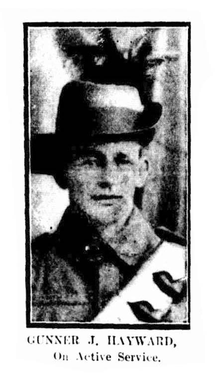 Hayward, James John | Blacktown Memories